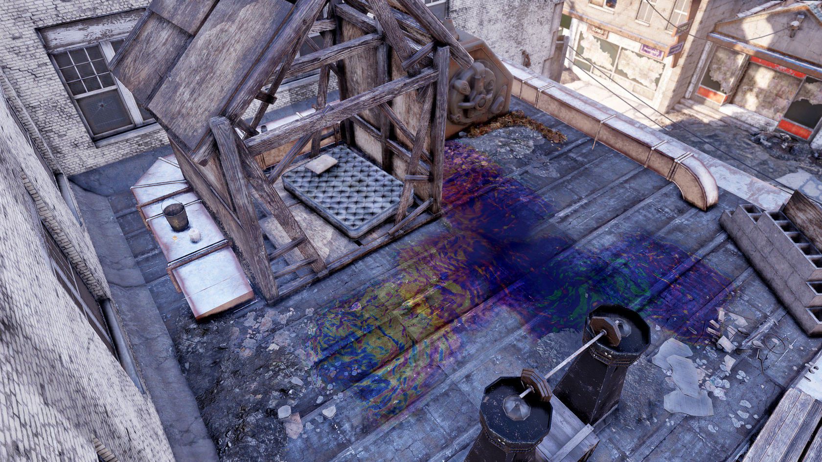 Morgantown Rooftop shitter! | Gaming Thrones